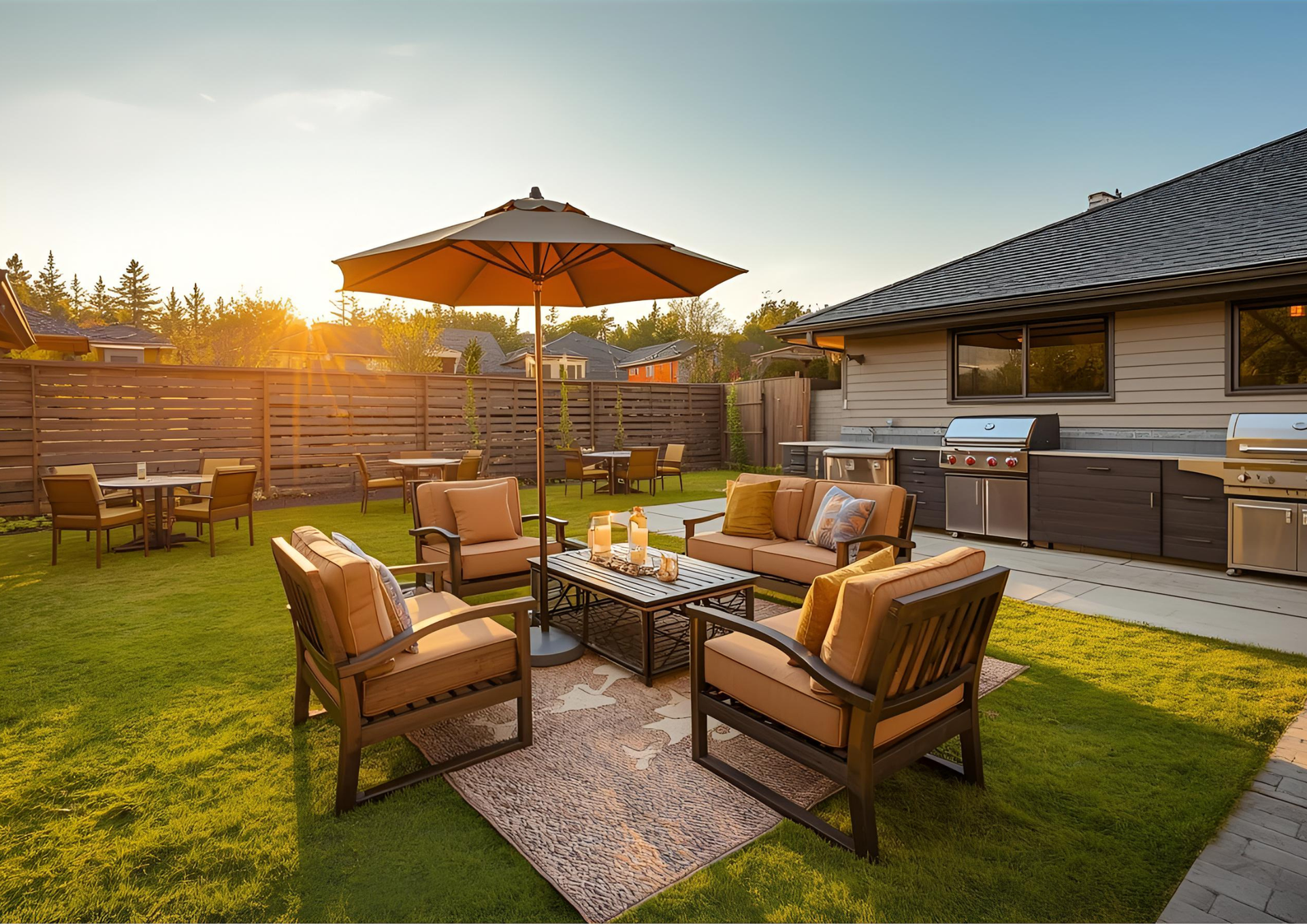 Luxury Outdoor Features
